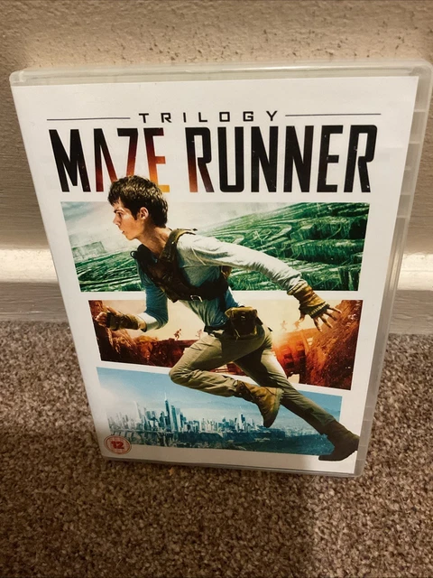 MAZE RUNNER TRILOGY Dvd - Dylan O’Brien £3.42 - PicClick UK