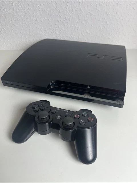 SONY PLAYSTATION 3 Slim 250GB Schwarz Konsole CECH-2004B - Inkl ...