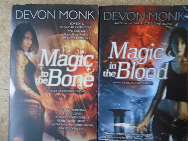 DEVON MONK ALLIE Beckstrom Magic Series complete collection (9 Books0 EUR 23,39 - PicClick IT