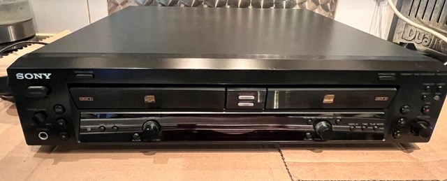 SONY RCD- W100 Dual CD Recorder / Rewriter + Remote Control £100.00 ...