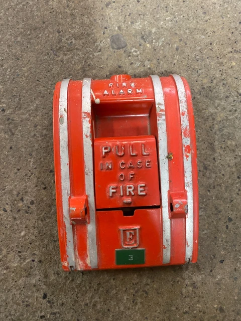 VINTAGE EDWARDS FIRE Alarm Pull Station $20.00 - PicClick CA