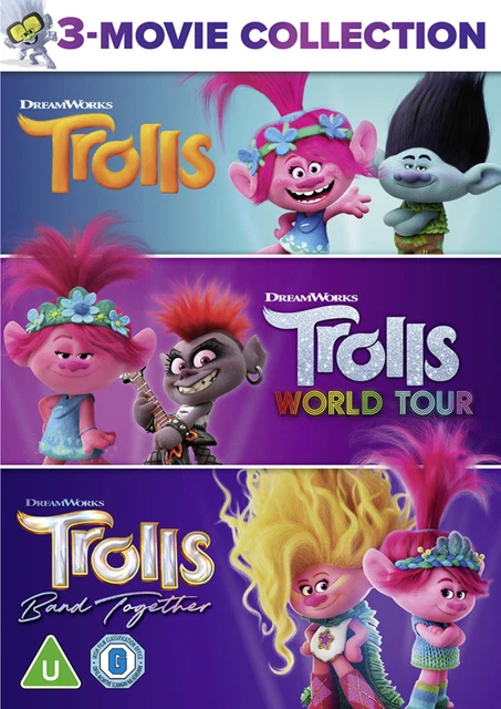TROLLS: 3-MOVIE COLLECTION [U] DVD Box Set £17.99 - PicClick UK