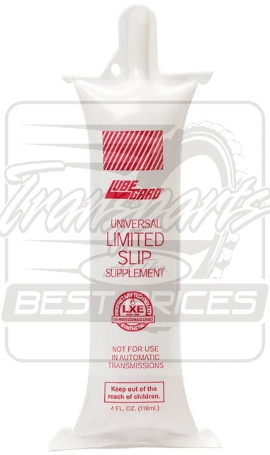 LUBEGARD LIMITED SLIP SUPPLEMENT Differential REAR END FLUID ADDITIVE ...