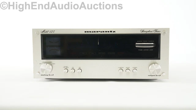 MARANTZ MODEL 125 AM FM Radio Stereo Tuner - Vintage Classic EUR 198,94 ...