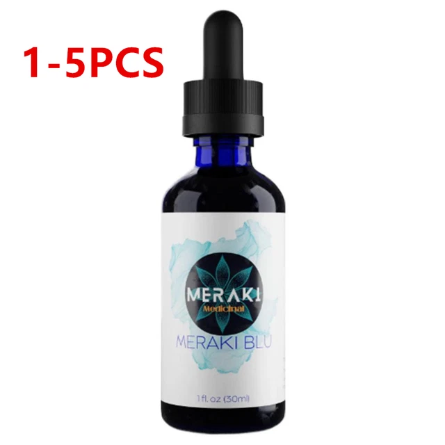 1~5 PACK MERAKI-BLU Methylene Blue | Premium 1% Solution Usp Grade ...