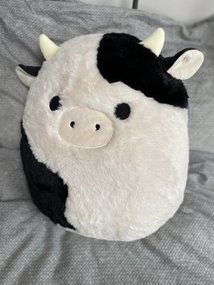 FASTSHIP CONNOR THE Cow Squishmallow Fuzz-A-Mallow Fuzzamallow Fuzz A ...
