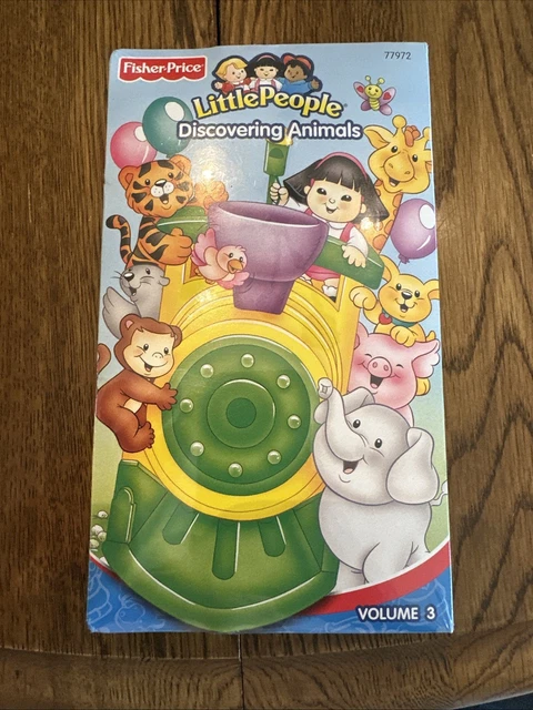 LITTLE PEOPLE. VOLUME 3: Discovering Animals. VHS Video Cassette ...