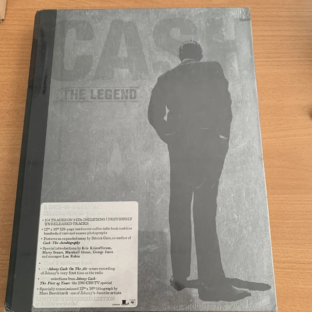 JOHNNY CASH THE LEGEND Limited Edition Deluxe Set £70.00 - PicClick UK
