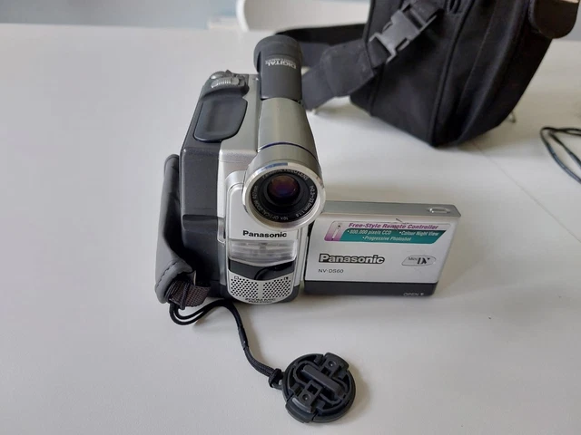 PANASONIC NV-DS60 MINI-DV Camcorder Silver £37.10 - PicClick UK
