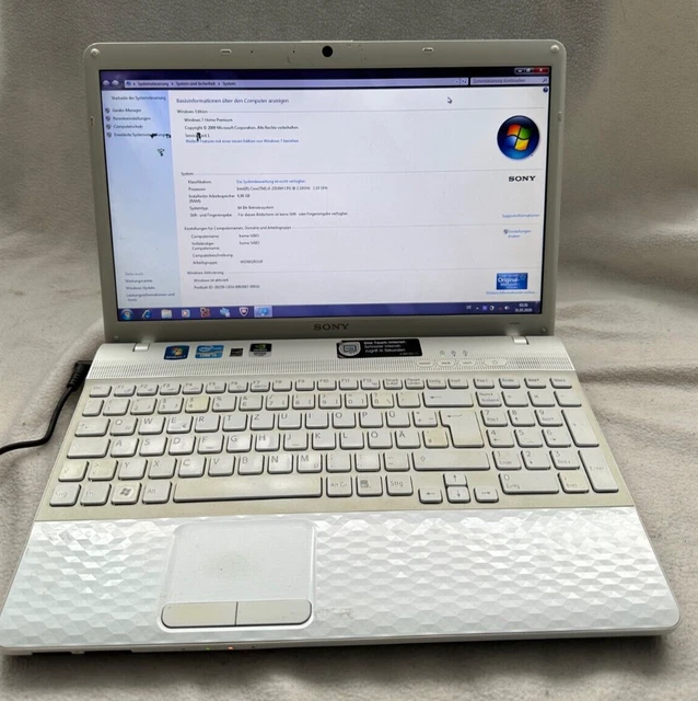 SONY VAIO PCG-71811M Intel Core i3 2,1 GHz 500GB HDD 4GB RAM Win 7 ...