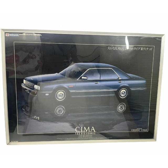 [OCCASION] AFFICHE NISSAN Cima Type 2, pas à vendre, bel objet avec... EUR 277,58 - PicClick FR