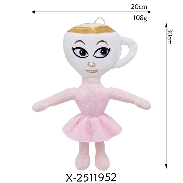 ITALIAN BRAINROT PLUSH Ballerina Cappucina Brain Rot Characters Stuffed ...