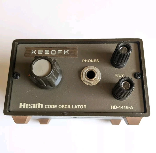 HEATHKIT CODE OSCILLATOR HD-1416A Ham CB Radio Gear $16.99 - PicClick