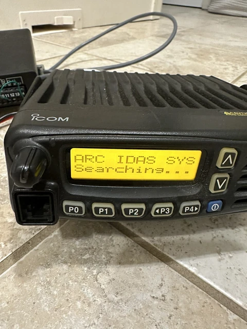 ICOM IC-F6061D UHF NXDN Digital Mobile Radio, W/ power supply 406 ...