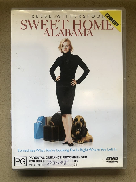 SWEET HOME ALABAMA (DVD 2002) Region 4 Comedy,Romance, Reese ...