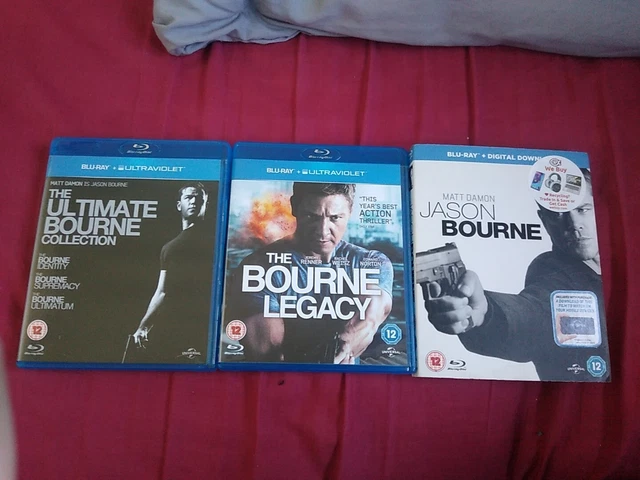 JASON BOURNE 5 Movie DVD Collection Bourne Identity Supremacy Ultimatum Legacy EUR 13,88 ...