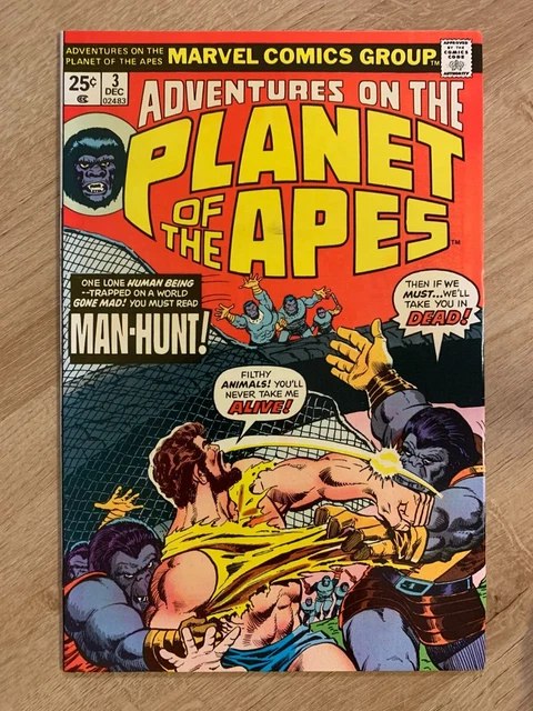 ADVENTURES ON THE Planet of the Apes #3 - Dec 1975 - (7772) EUR 12,54 ...