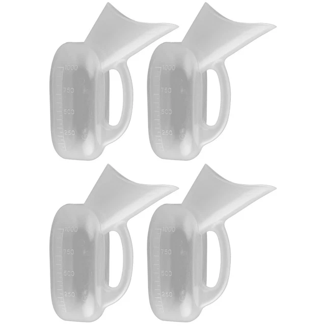 2 PACK TRAVEL Urinal for Women Female Urinals Portable Chamber Pot £25. ...