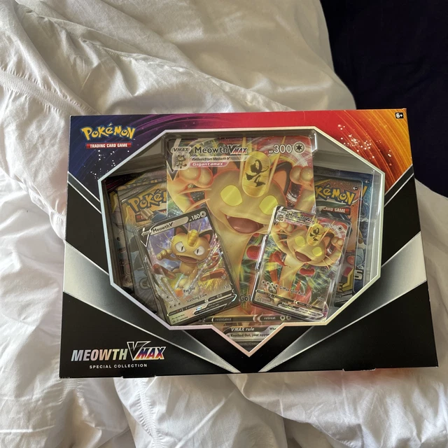 POKEMON TCG MEOWTH Vmax Special Collection Box - New & Sealed £51.00 ...
