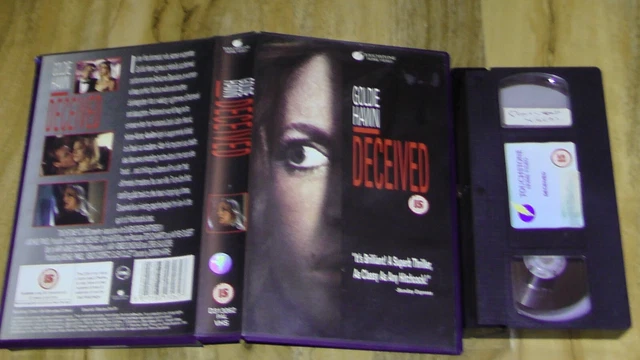 DECEIVED VHS VIDEO Tape Big Box Ex Rental Touchstone £4.99 - PicClick UK