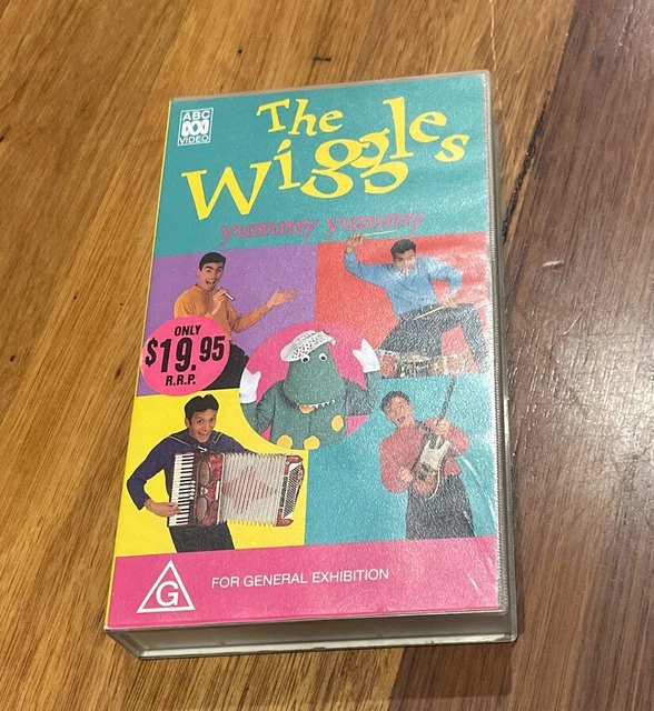 VHS THE WIGGLES Yummy Yummy (1994) Songs/Music Murray, Jeff, Anthony ...