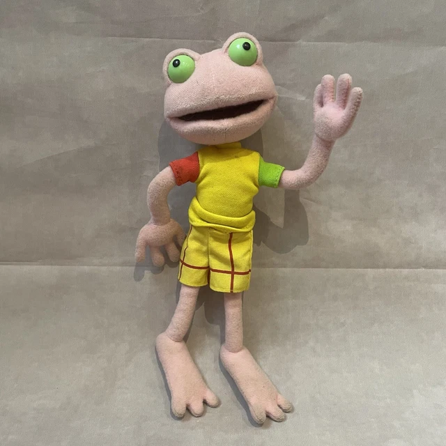 RUBBADUBBERS TUBB THE Frog Plush Animated Kids Show 6” 2003 Soft Toy ...