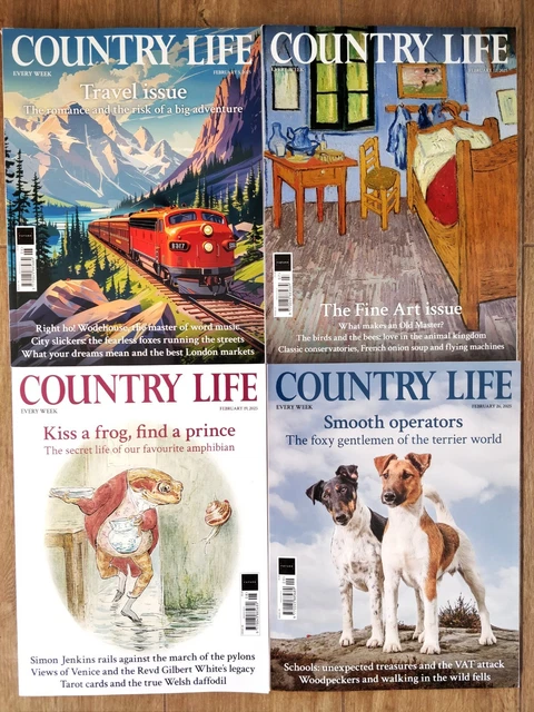 COUNTRY LIFE MAGAZINES - February 2025 £9.04 - PicClick UK