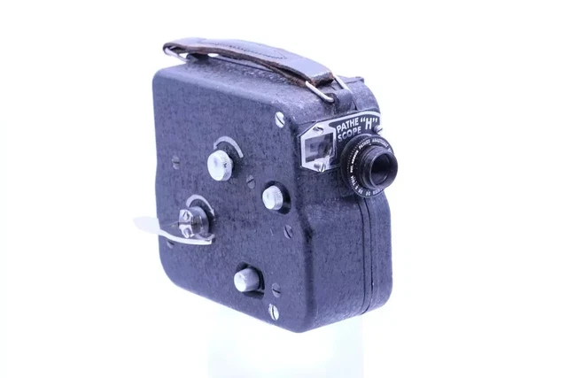 VINTAGE PATHE SCOPE "H" CINE 9.5mm MOVIE CAMERA 1930'S.. £26.70 ...