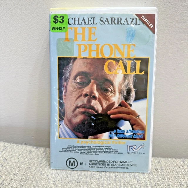 THE PHONE CALL (1989) VHS Rare Ex Rental Cult Thriller Rockvale Home ...
