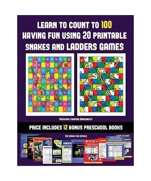 PRESCHOOL COUNTING WORKSHEETS ((Learn to count to 100 having fun using ...