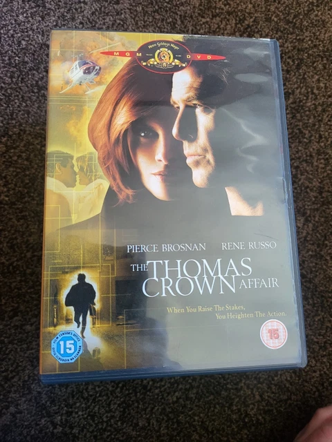 THE THOMAS CROWN Affair DVD (2000) Pierce Brosnan, McTiernan (DIR) cert ...