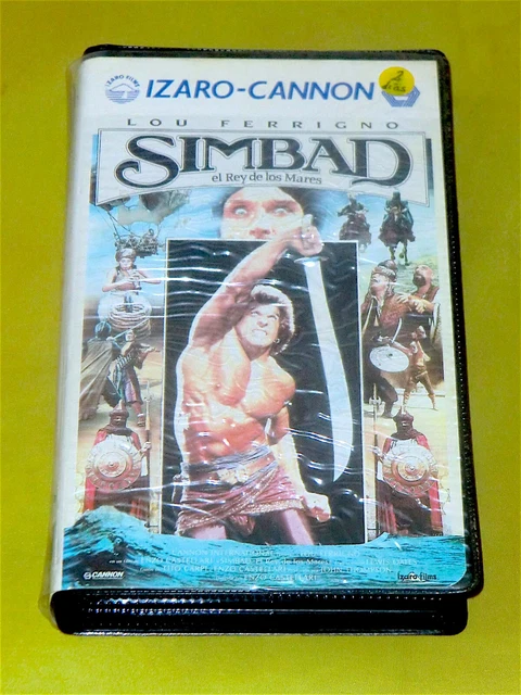 SIMBAD EL REY De Los Mares Lou Ferrigno Castellari Cozzi '80 Big Box ...