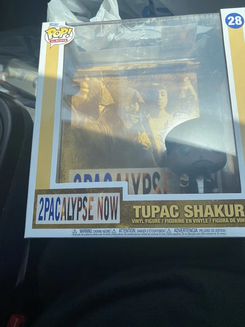 TUPAC SHAKUR 2PAC Funko POP Albums 28 2PACALYPSE NOW Figure BRAND NEW ...