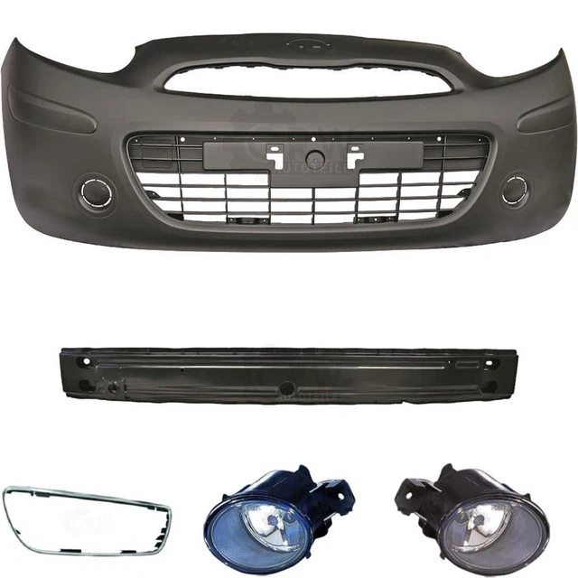 KIT PARE-CHOCS+TRANSPORTEUR+ACCESSOIRE+BROUILLARD POUR Nissan Micra K13 EUR 549,71 - PicClick FR