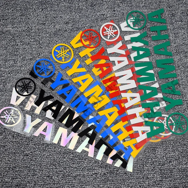 20CM MOTORCYCLE FUEL tank emblem decals car reflective badge stickers ...