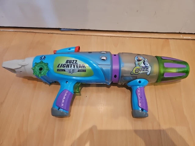 DISNEYSTORE TOY STORY Buzz Lightyear Space Ranger Buzz Ball Blaster Gun ...