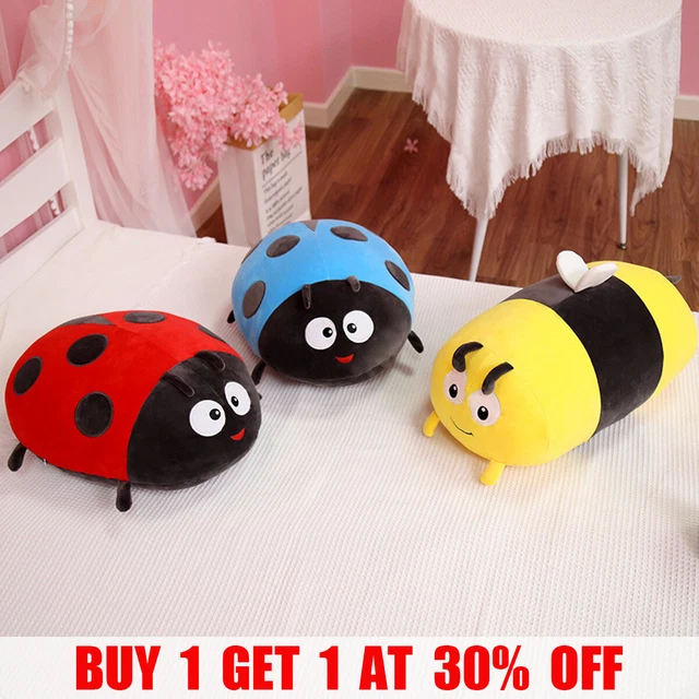 BEN AND HOLLYS Little Kingdom Gaston Ladybird Soft Ladybug Beetle Plush ...