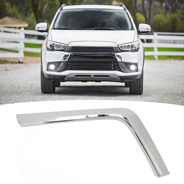 (LEFT 6407A171)FRONT BUMPER Lower Chrome Moldings Trims Replacement ...