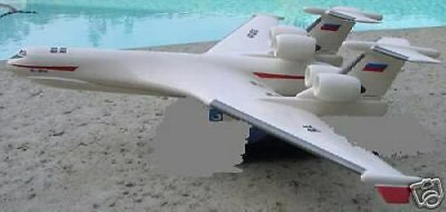 BE-2500 NEPTUN BERIEV Flugzeug Wasserflugzeug Schreibtisch Holz Modell ...