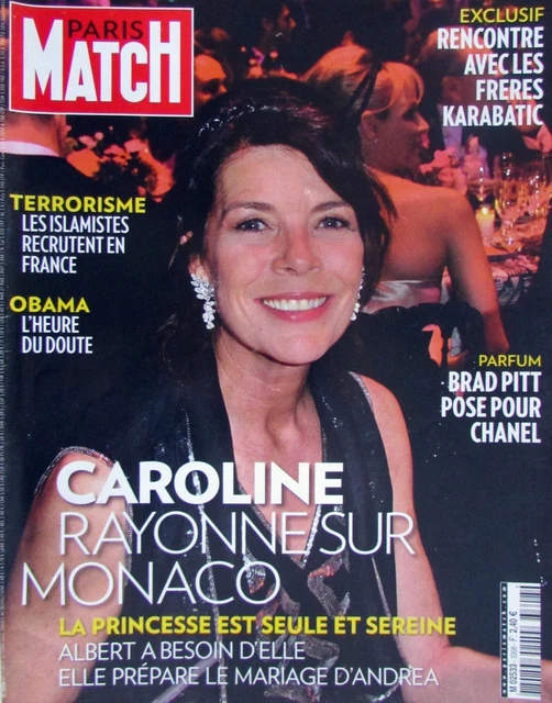 PARIS MATCH N°3308 - Caroline de Monaco / Alain Delon - 11 octobre 2012 ...