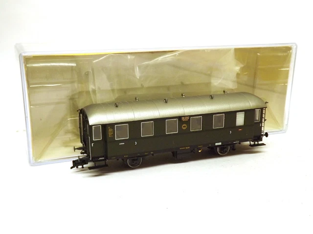 BRAWA 45501 EPOCH II DRG 4 Wheel 3rd Class Ci-33 Coach 98 080 (HO Scale ...
