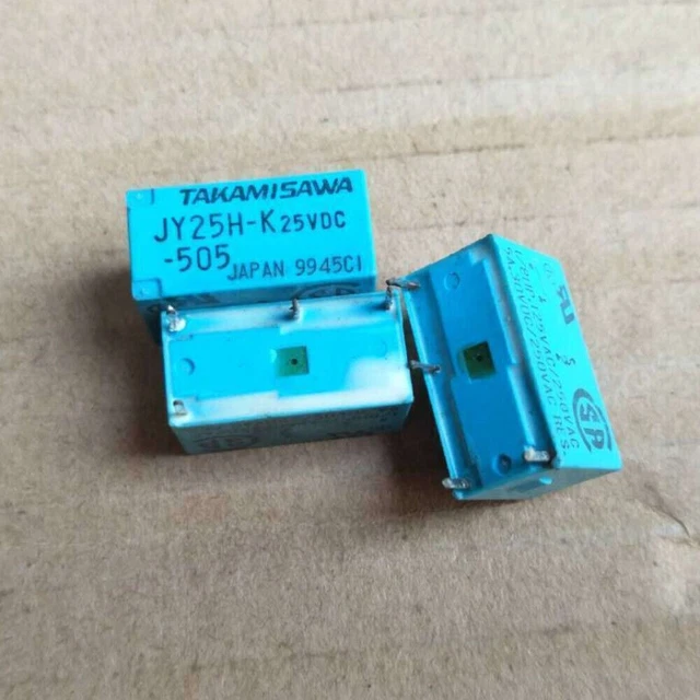 JY-25H-K JY25H-K-505 25VDC Miniature PCB Relay 5A 250VAC 4 Pins x 1PC ...