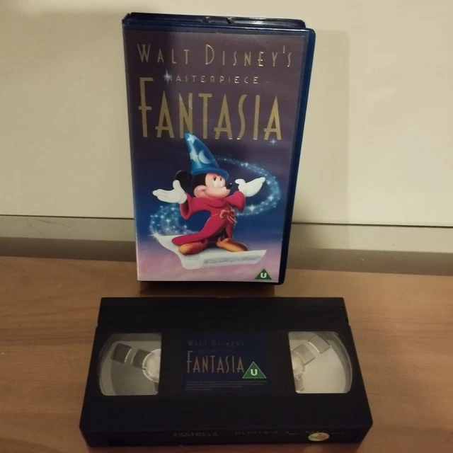 WALT DISNEY MASTERPIECE FANTASIA VHS Tape £3.30 - PicClick UK