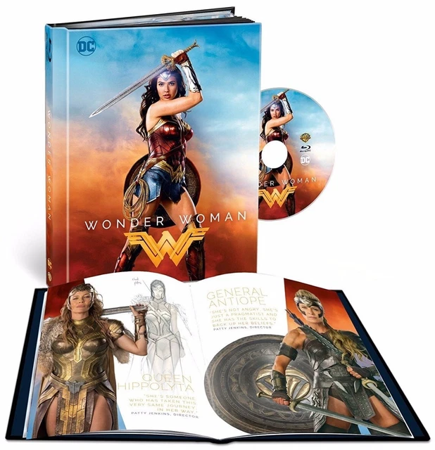 WONDER WOMAN - Collectors Book mit Lenticular Cover - *BluRay* EUR 19 ...