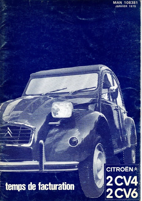 NOS PROSPECTUS REVU PUBLICITAIRE CITROEN 2CV 2 CV4 2 CV 6 EUR 12,99 ...