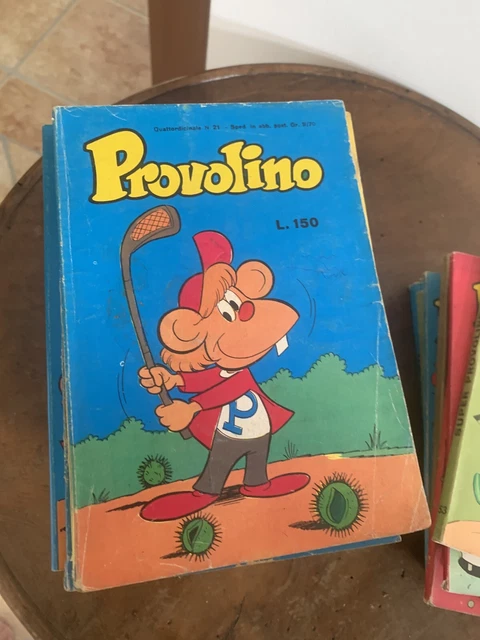 PROVOLINO N°21 1973 Ed Bianconi Fumetto Comico Umoristico Originale ...