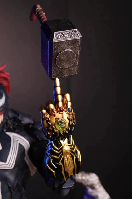 PRIVATE CUSTOM INFINITY Gaun Venom 1/4 Scale Polystone Statue Figure in ...
