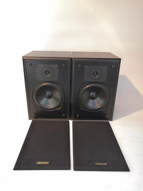 DENON SC-M2 BY JPW high quality 2 Way Bookshelf Speakers £45.00 - PicClick UK