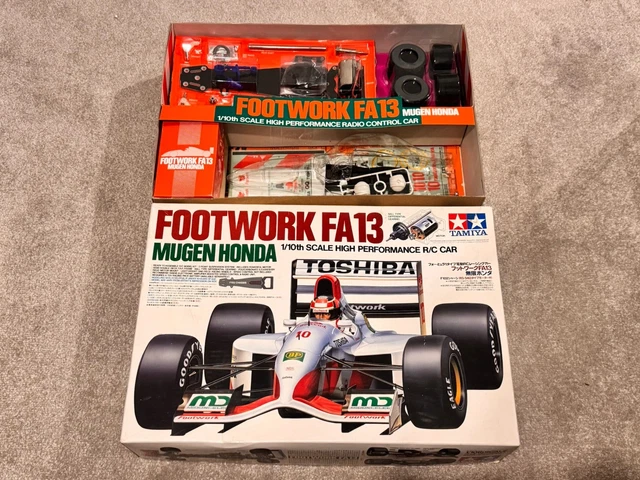 TAMIYA FOOTWORK FA13 Mugen Honda 1/10 Scale F103 NEW Kit No 58114 £322. ...