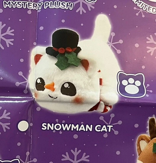 APHMAU MYSTERY MEEMEOWS plush Christmas Cats 2024 Snowman £40.00 ...